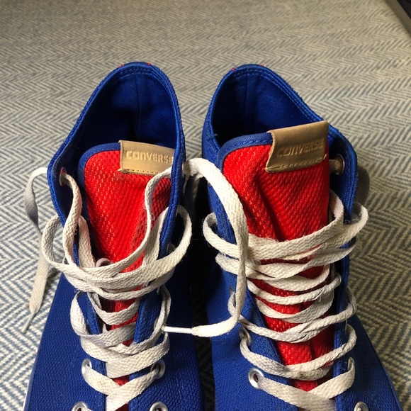 Converse | Shoes | Red White And Blue Converse All Stars | Poshmark